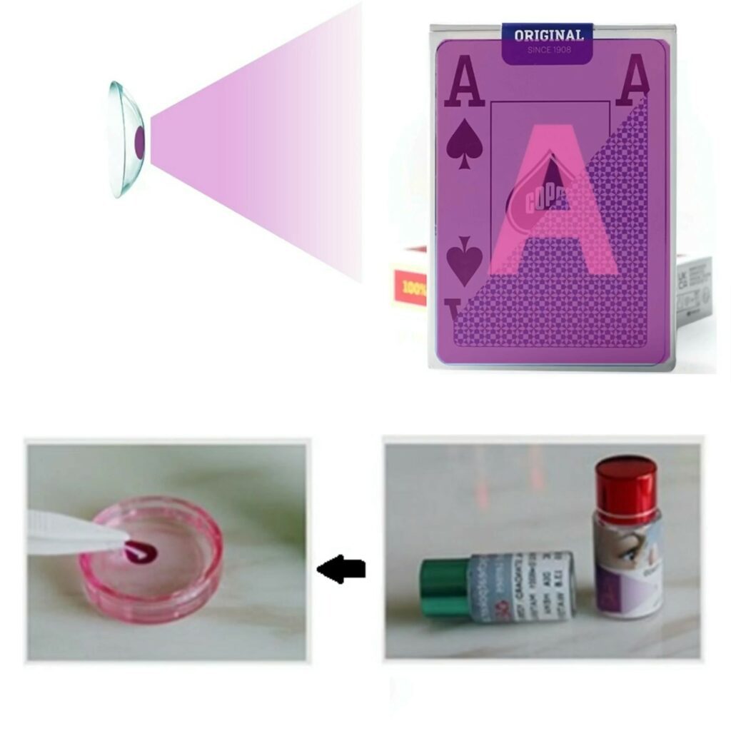 Playing Card Lens That Can See Through Poker Cards For Sale