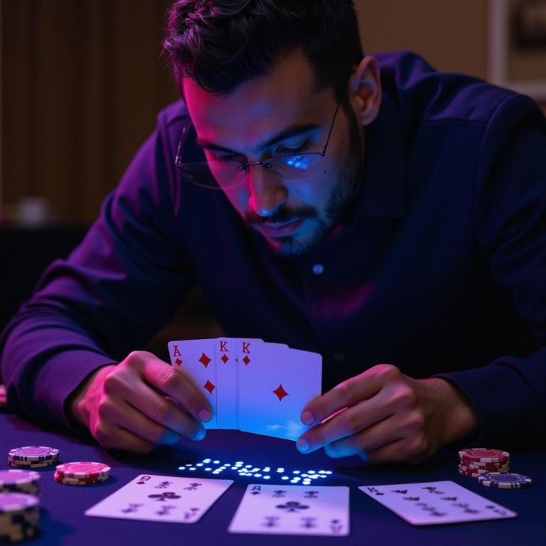 How to Read Marked Deck Playing Cards with Special Devices