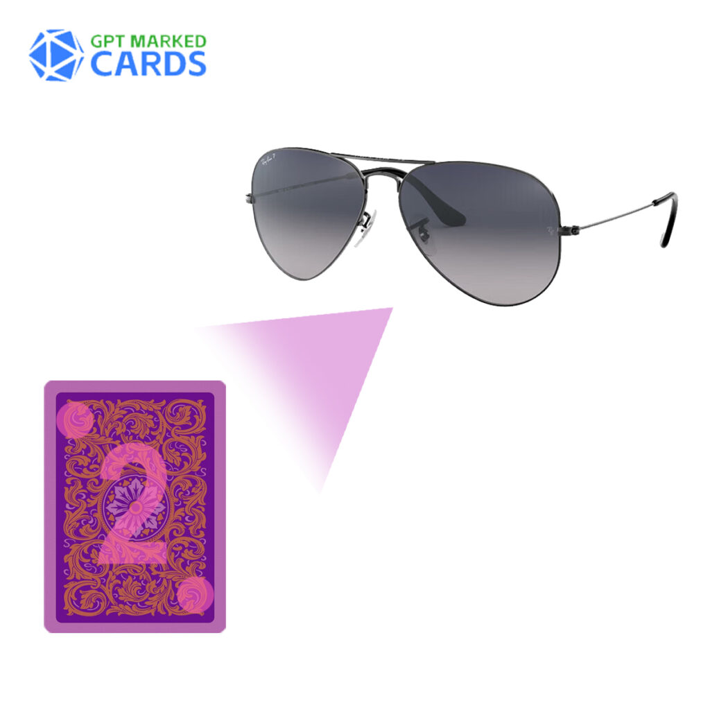 Invisible Ink Glasses That Can See Through Cards - GPT Marked Cards