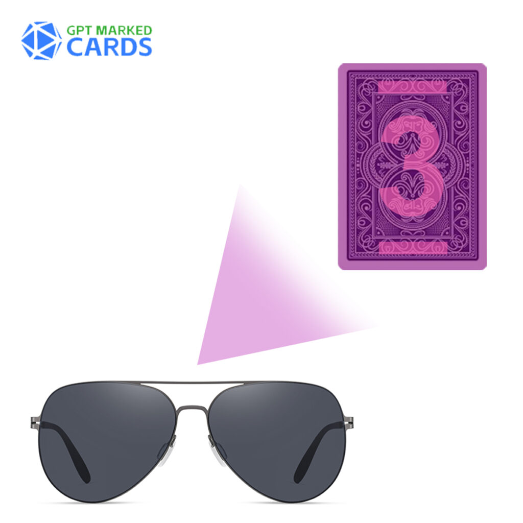 Invisible Ink Glasses That Can See Through Cards - GPT Marked Cards