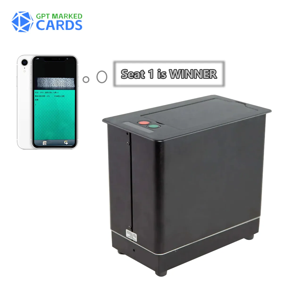 Card Shuffler Playing Card Scanner for Sale - GPT Marked Cards