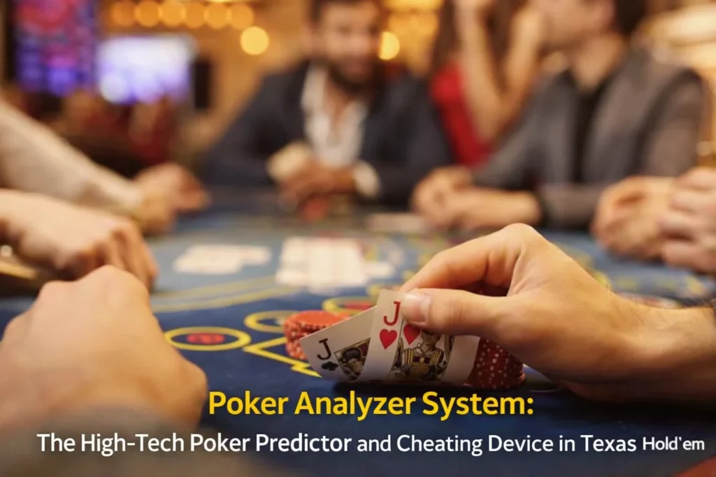 Poker-Analysesystem: Der Hightech-Poker-Vorhersage- und Betrugsapparat ...